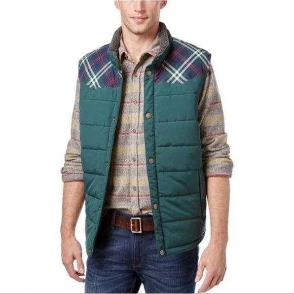 Weatherproof | Jackets & Coats | Weatherproof Vintage Mens Plaid Puffer ...